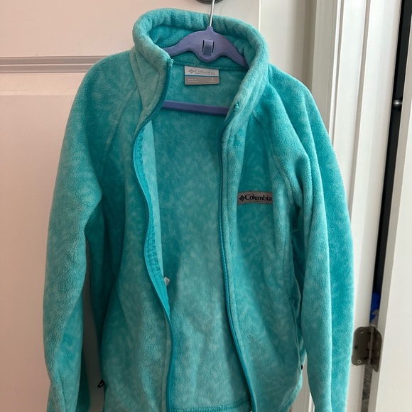 Columbia | Jackets & Coats | Teal Girls Small Columbia Fleece | Poshmark